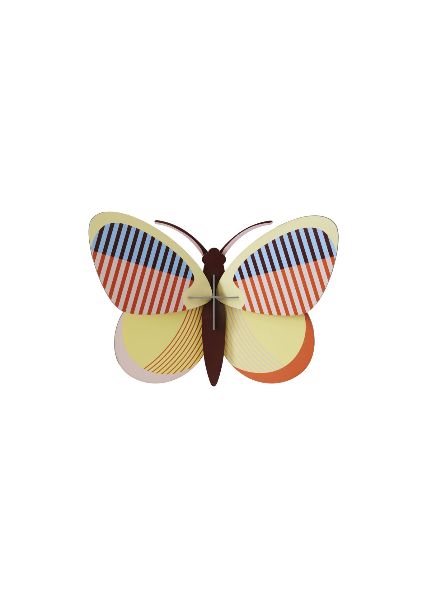 Osta pahvi seinän koristelu 'Modern Butterfly' | KunstLoft
