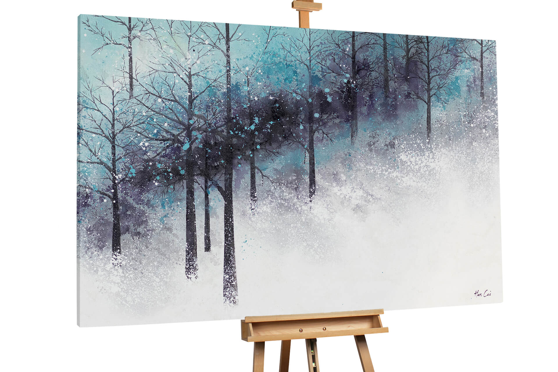 Buy oil painting 'Silent Winter Empire' | KUNSTLOFT