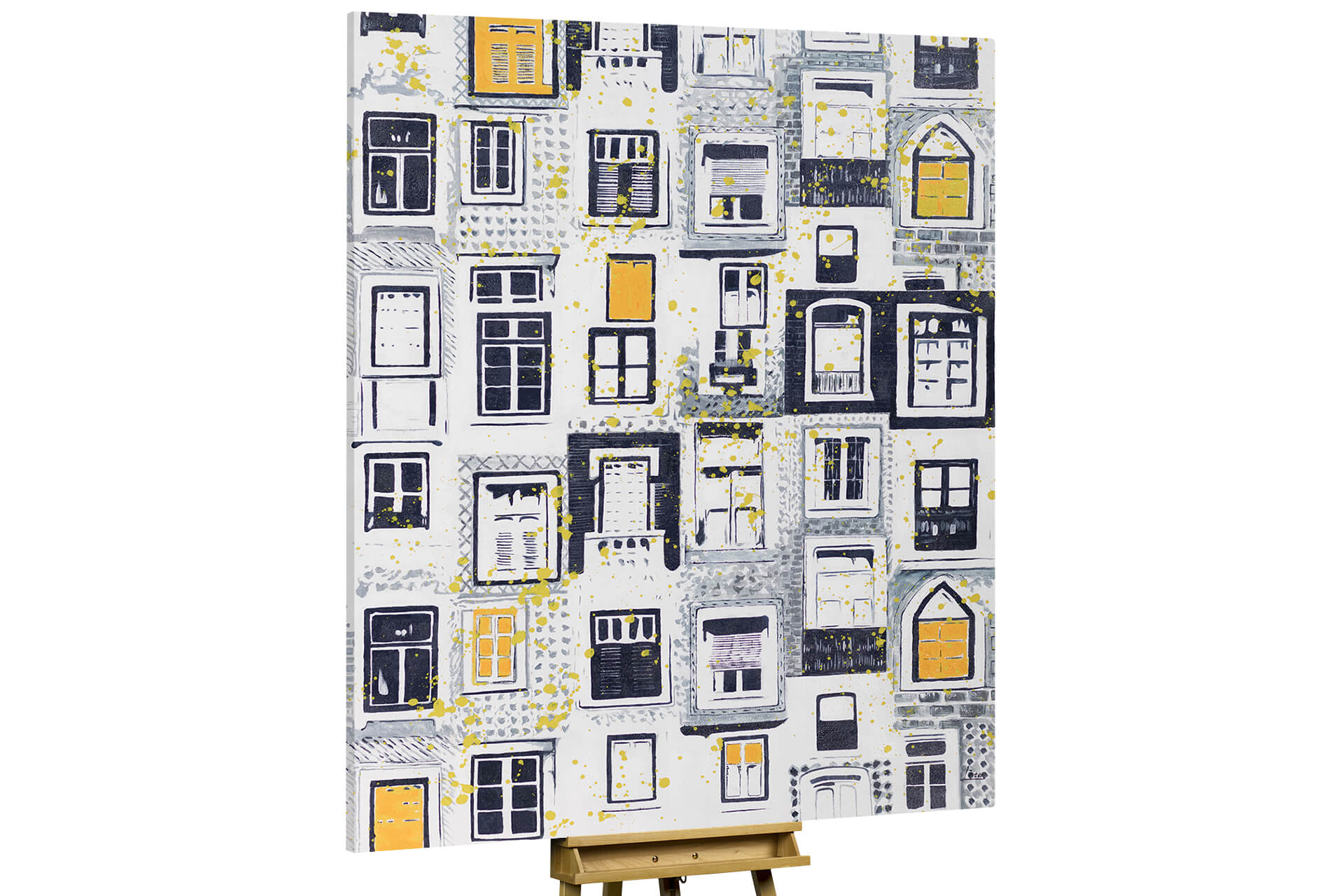 Поръчайте маслена картина 'View through the Window' | KUNSTLOFT