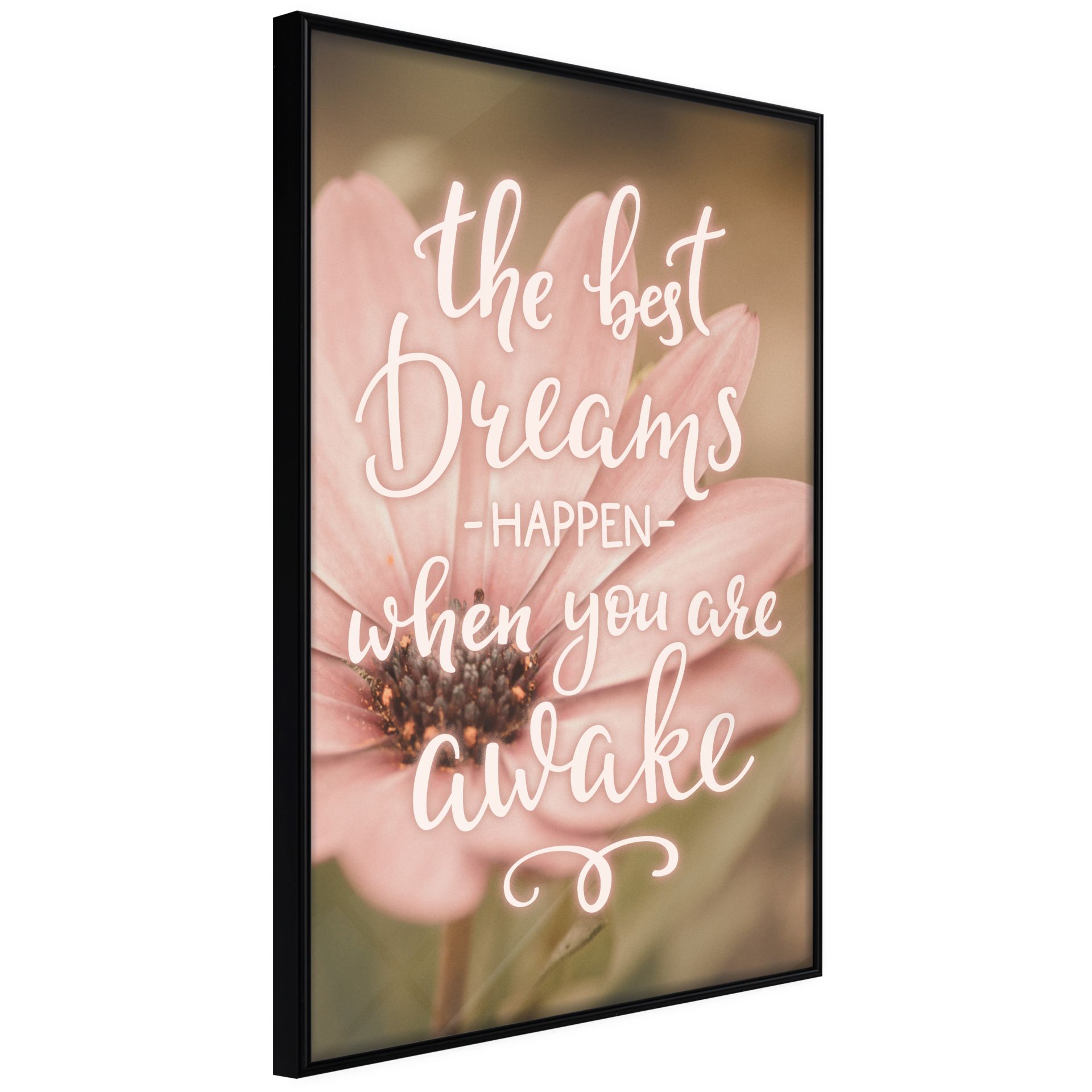 Poster 'The Best Dreams Happen When You Are Awake' kaufen | KunstLoft