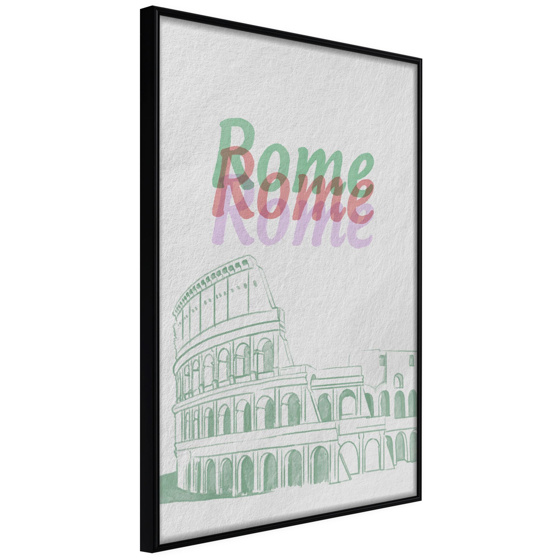 Poster 'Pastel Rome' comprare | KUNSTLOFT