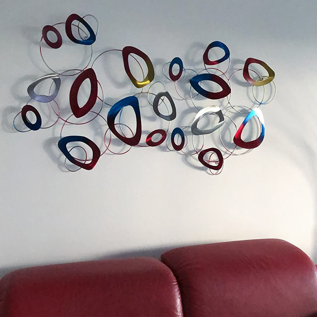 Abstraktes Unikat Ringe & Kreise kaufen | KUNSTLOFT