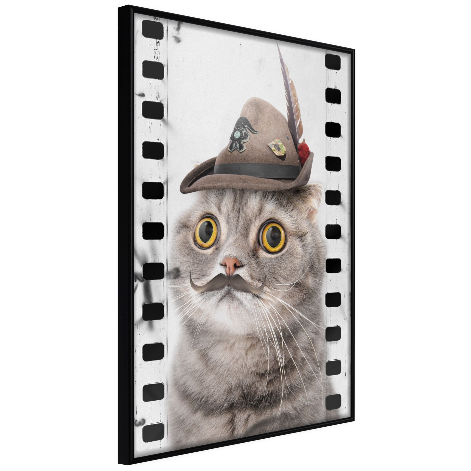 Poster 'Cat In Hat' ordinare | KUNSTLOFT
