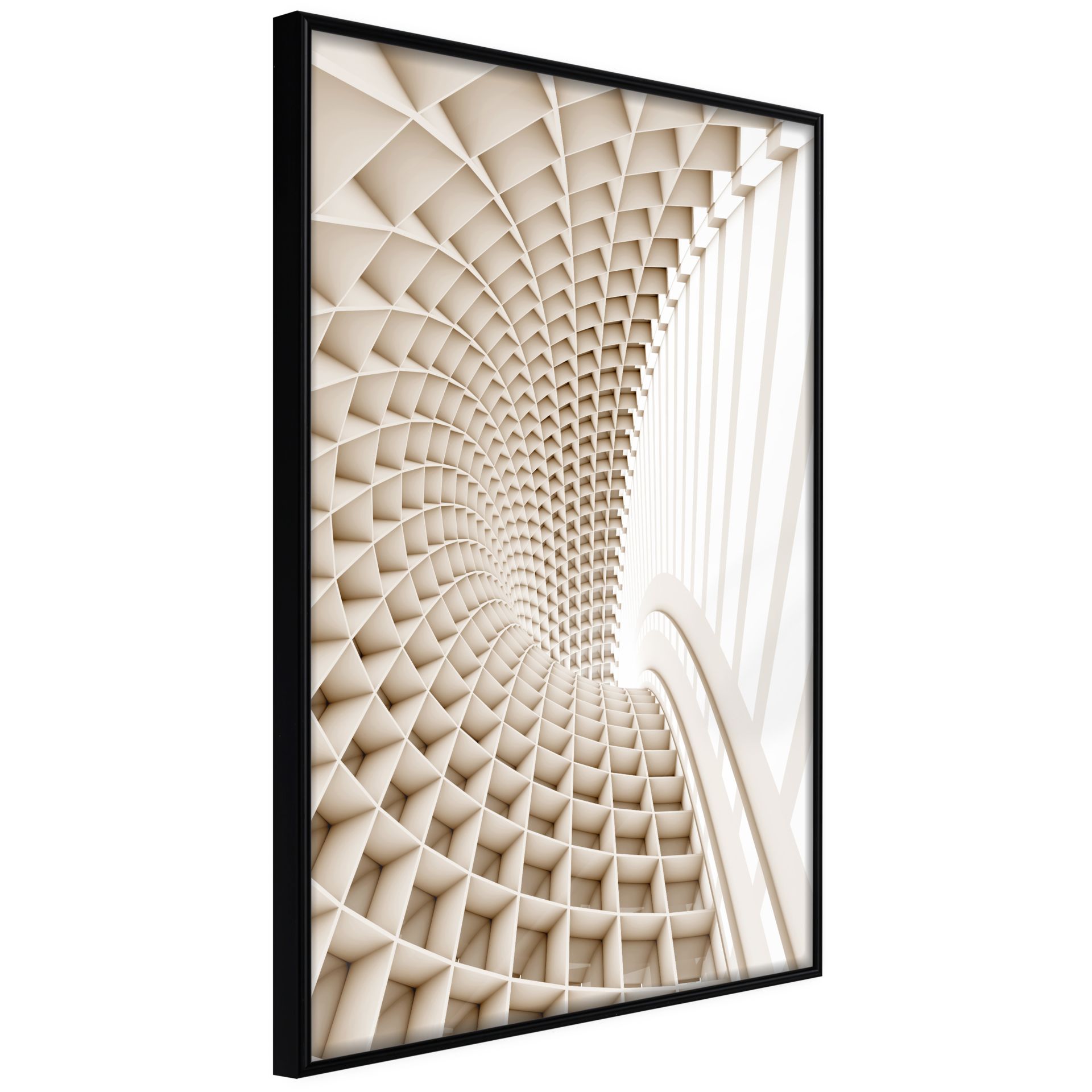 Order poster 'Curved Library' | KunstLoft