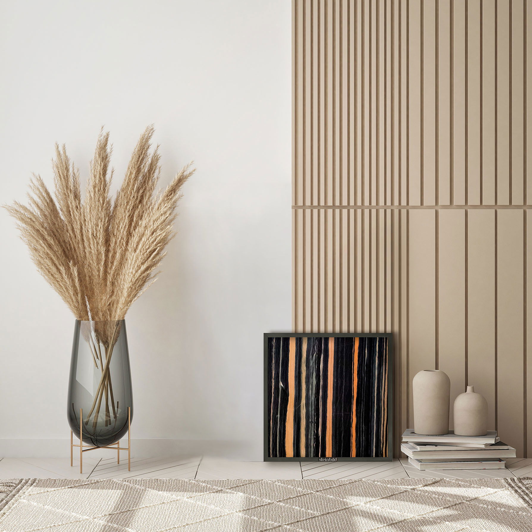 Buy Framed Marble Artworks 'Essential Line Linea' | KUNSTLOFT