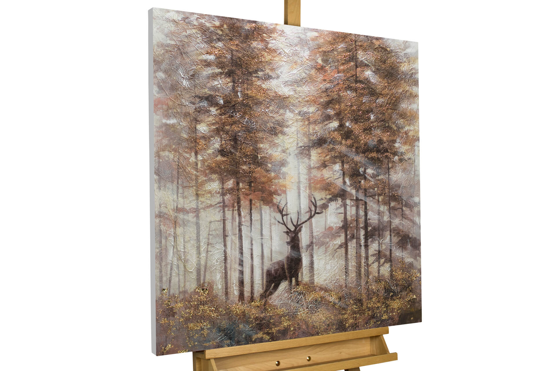 Acrylbild 'König der Hirsche' entdecken | KUNSTLOFT