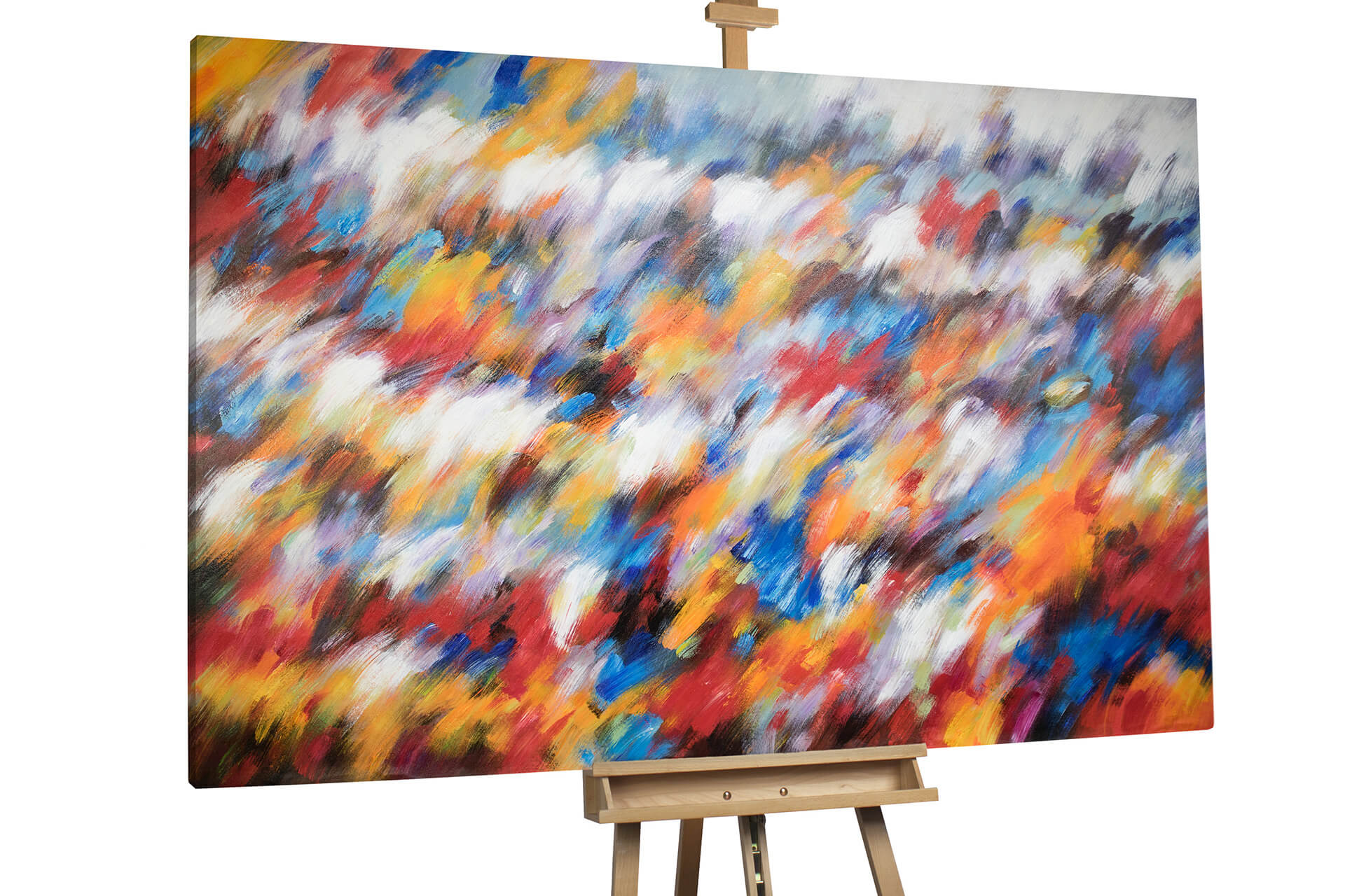 XXL-Bild Rot & Orange auf Leinwand kaufen | KunstLoft