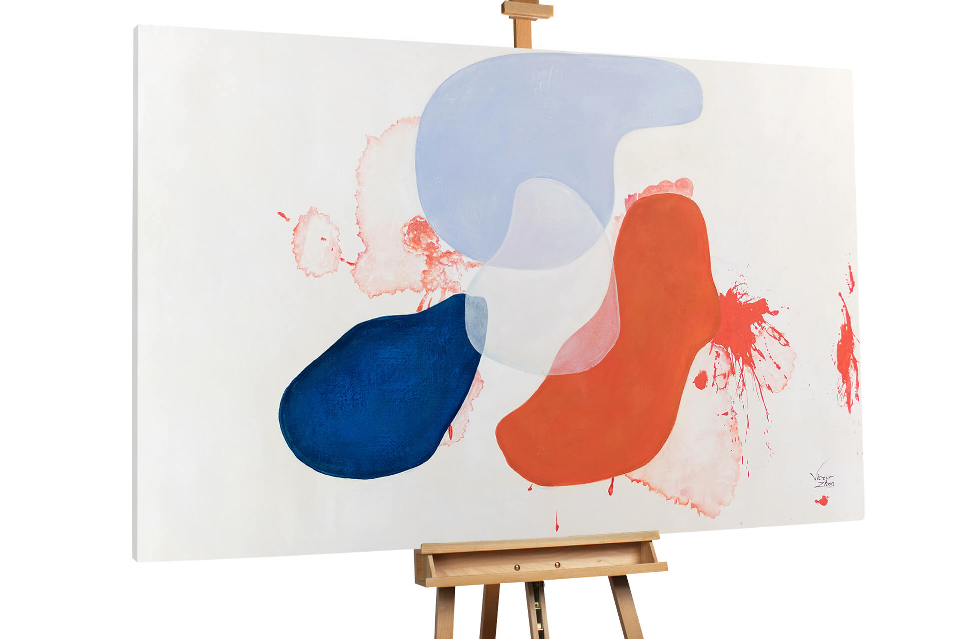 Dipinto ad olio 'Bubbling Paint' | KunstLoft
