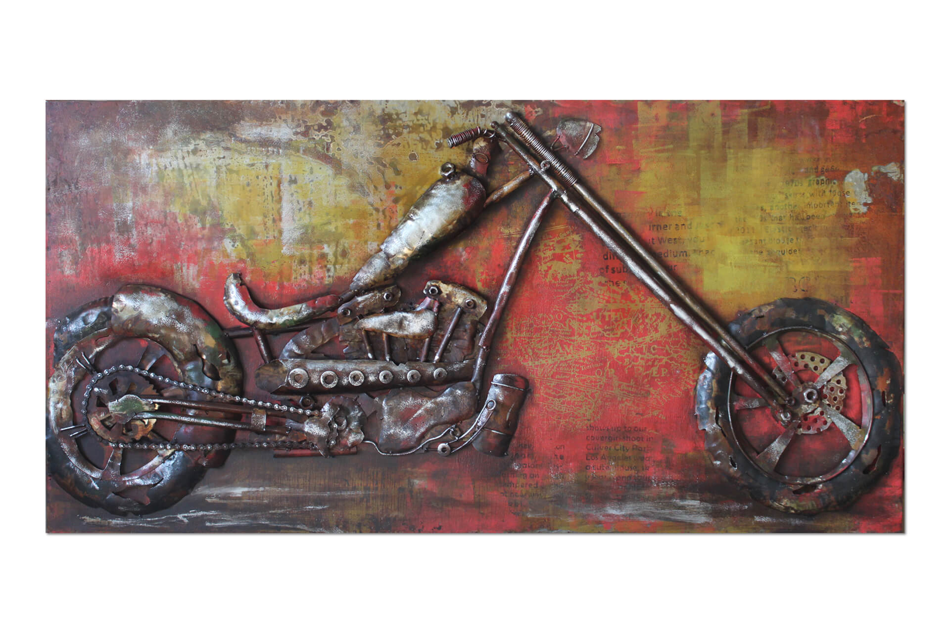 Order metal painting 'Spectrum of Speed' | KunstLoft