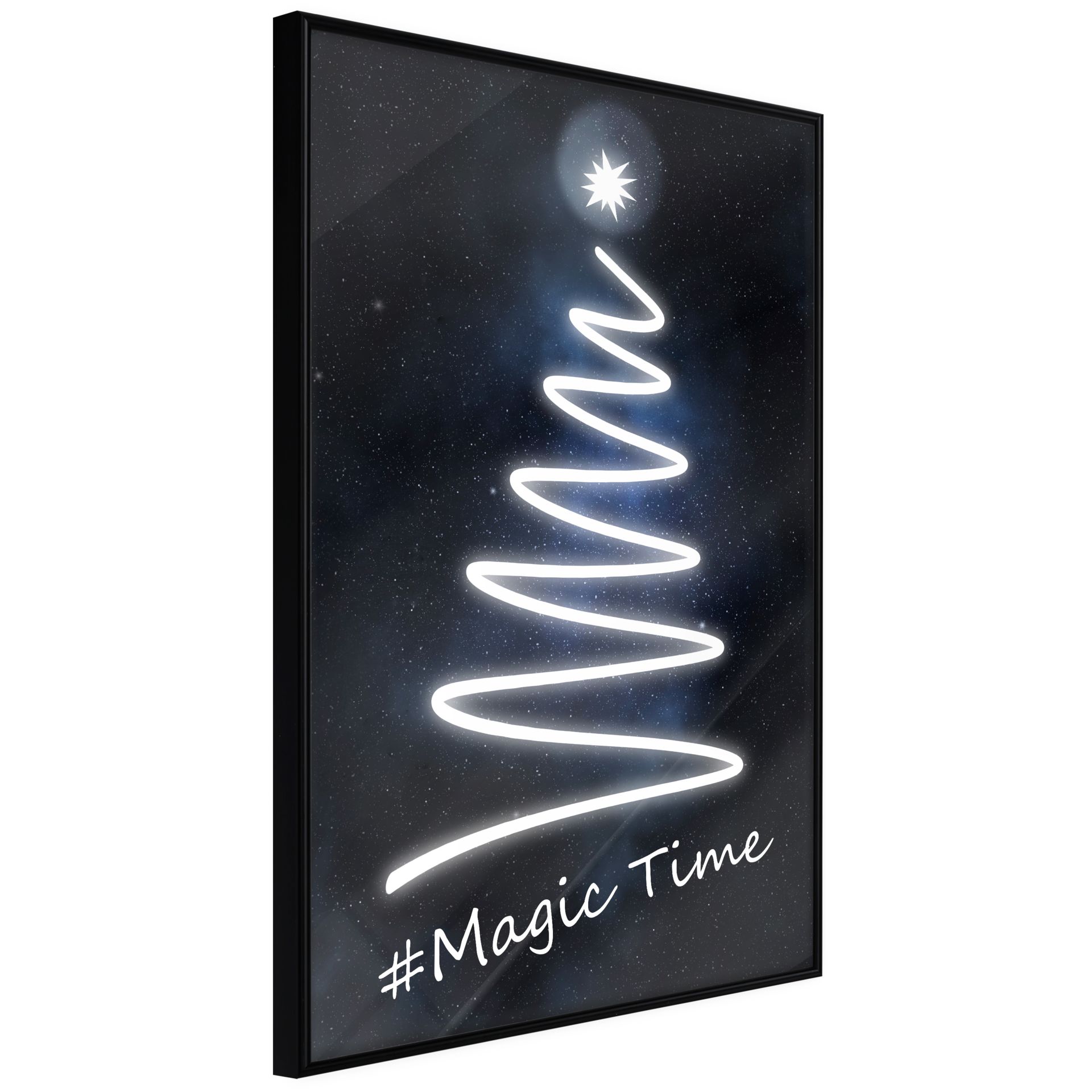 Poster 'Bright Christmas Tree' kopen | KUNSTLOFT