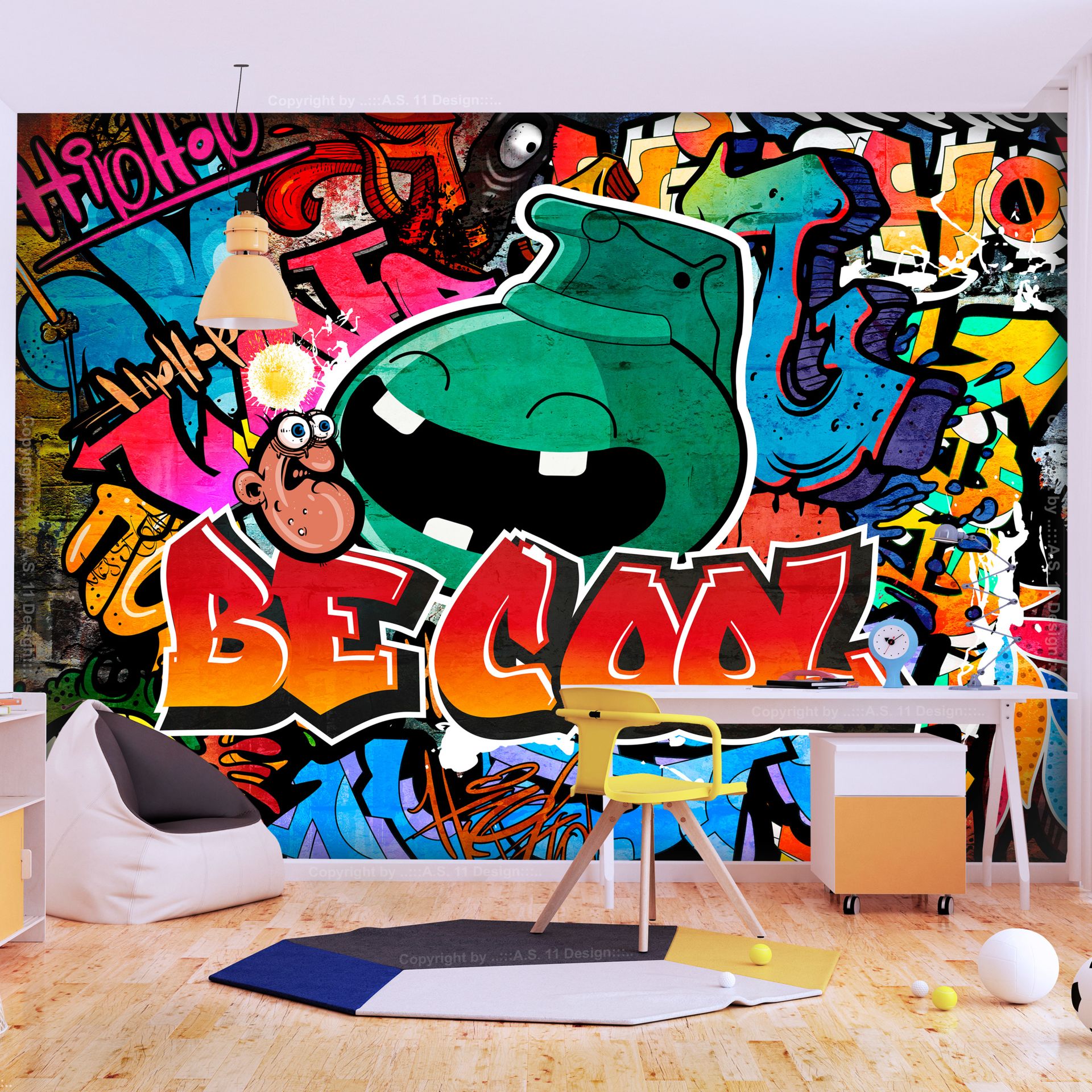 Cool graffiti wallpaper store