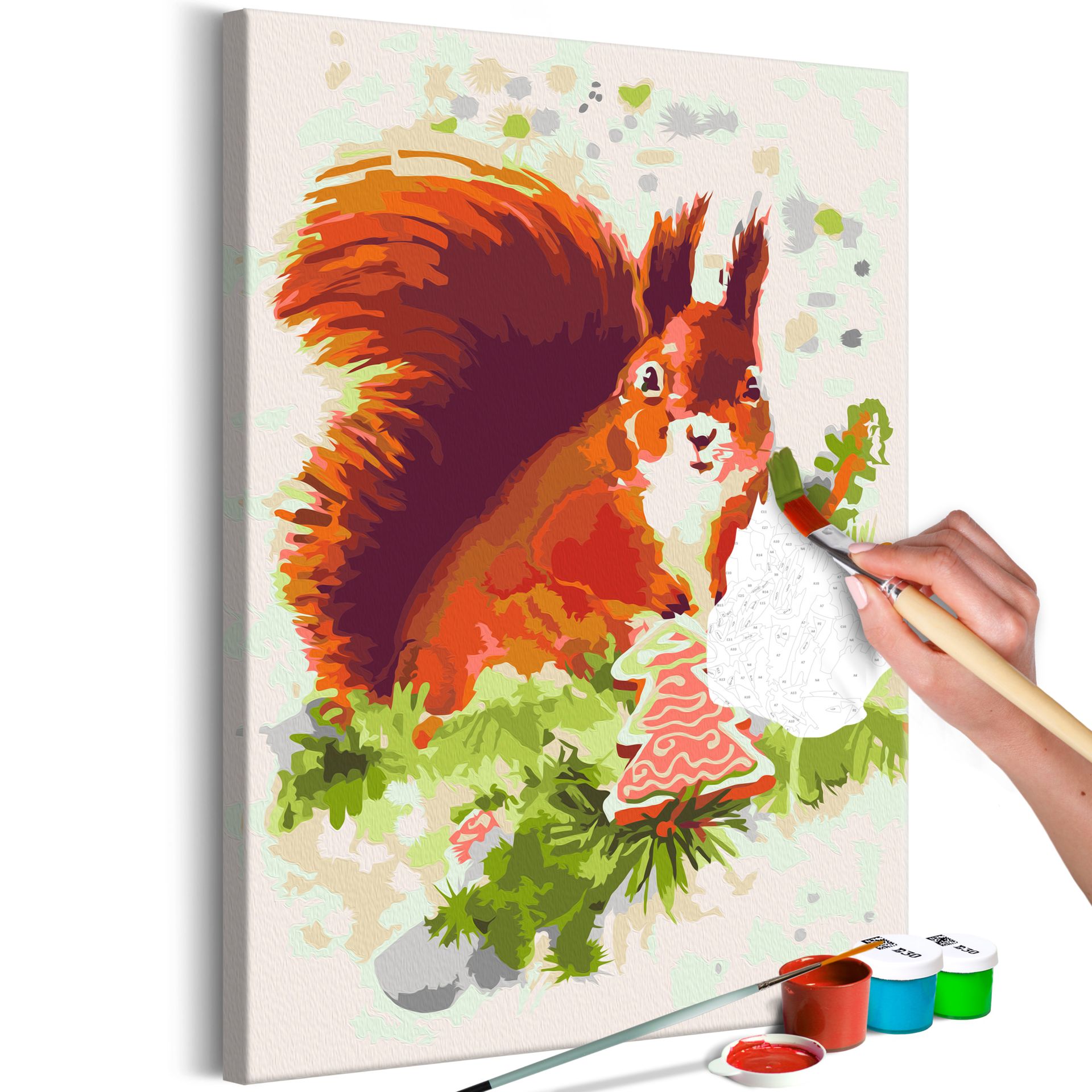 Malen nach Zahlen 'Squirrel' kaufen | KunstLoft Malen nach Zahlen 'Squirrel' kaufen | KunstLoft