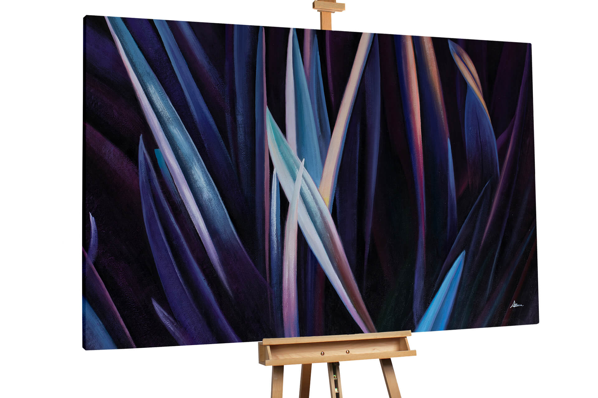 Olieverf schilderij 'Velvet Reed' bestellen | KunstLoft