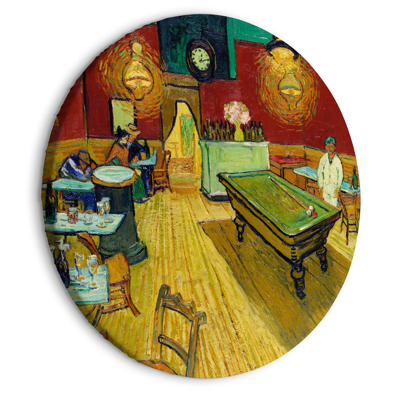Rundes Bild 'Gogh's Night Café' bestellen | KunstLoft