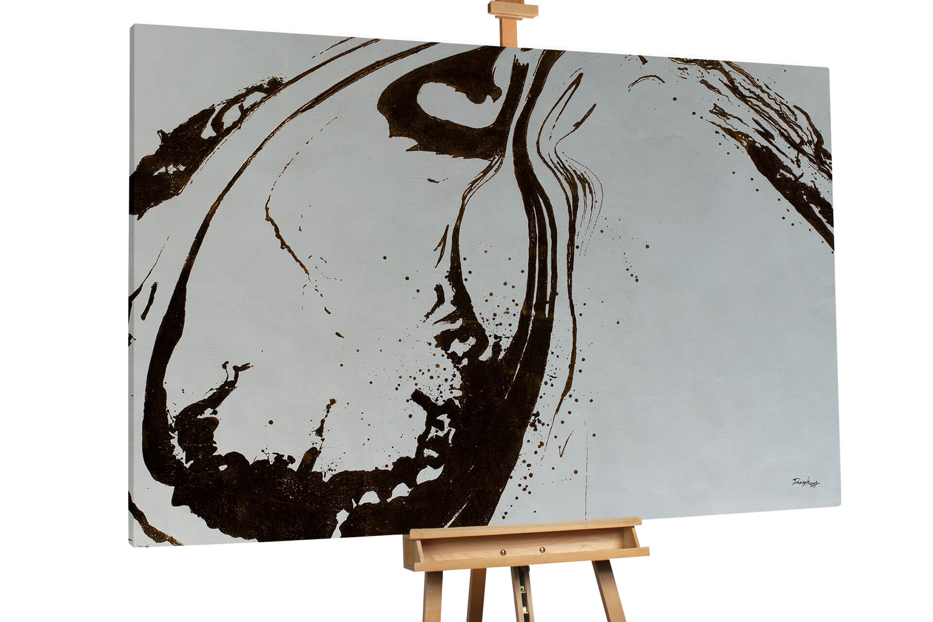 Ölgemälde 'Lustrous Contour' bestellen | KUNSTLOFT