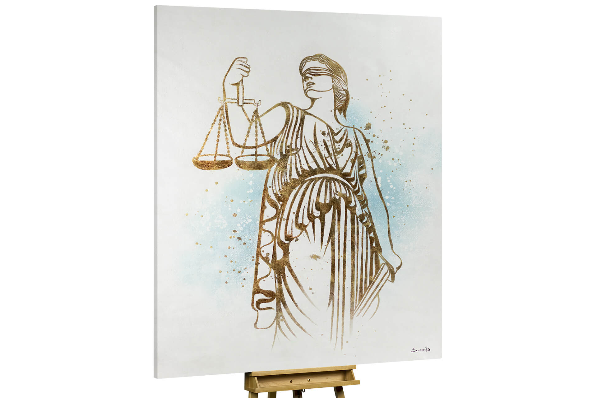 Order oil painting 'Victory of Equity' | KunstLoft