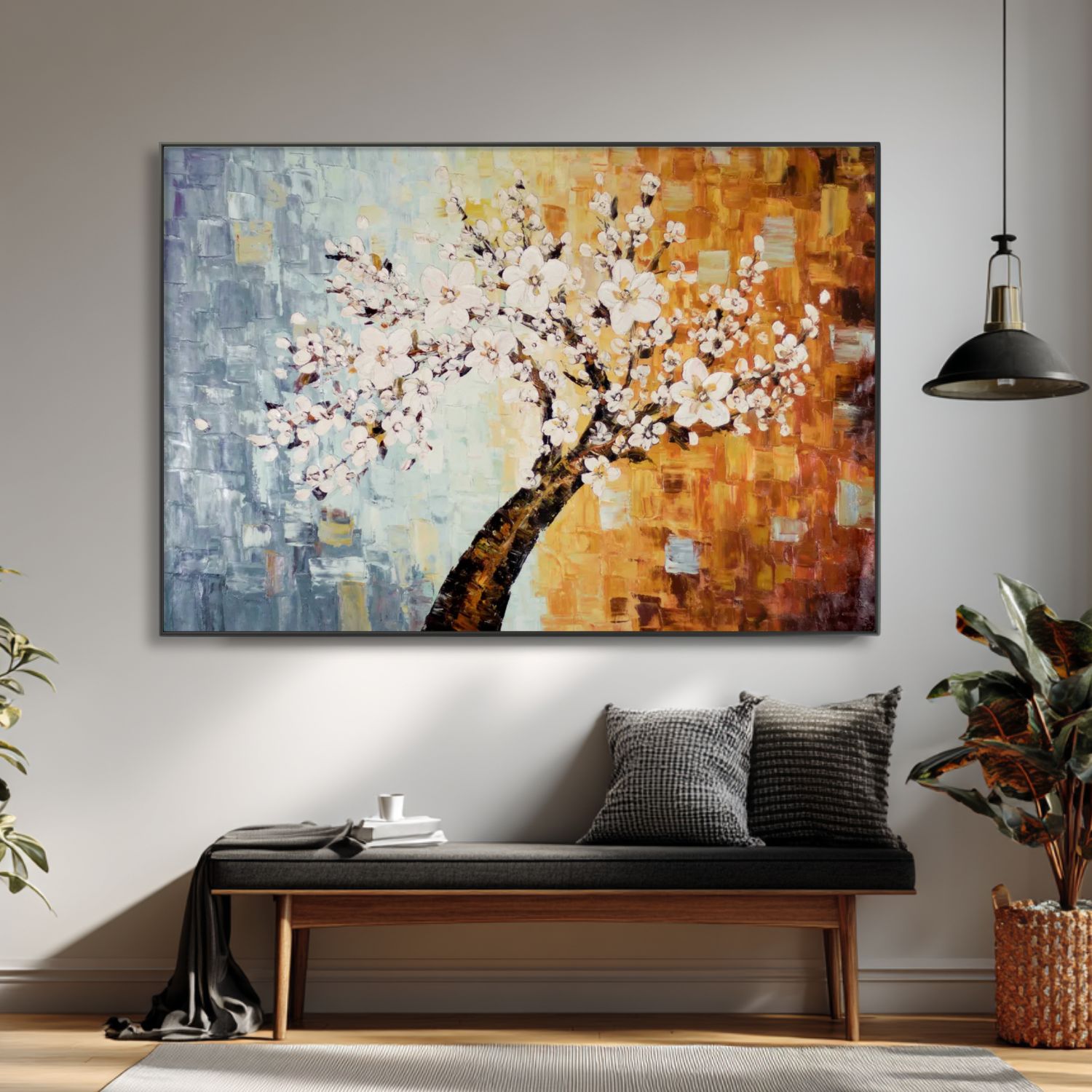 Bild mit Baum & Blüten im XXL-Format kaufen | KunstLoft