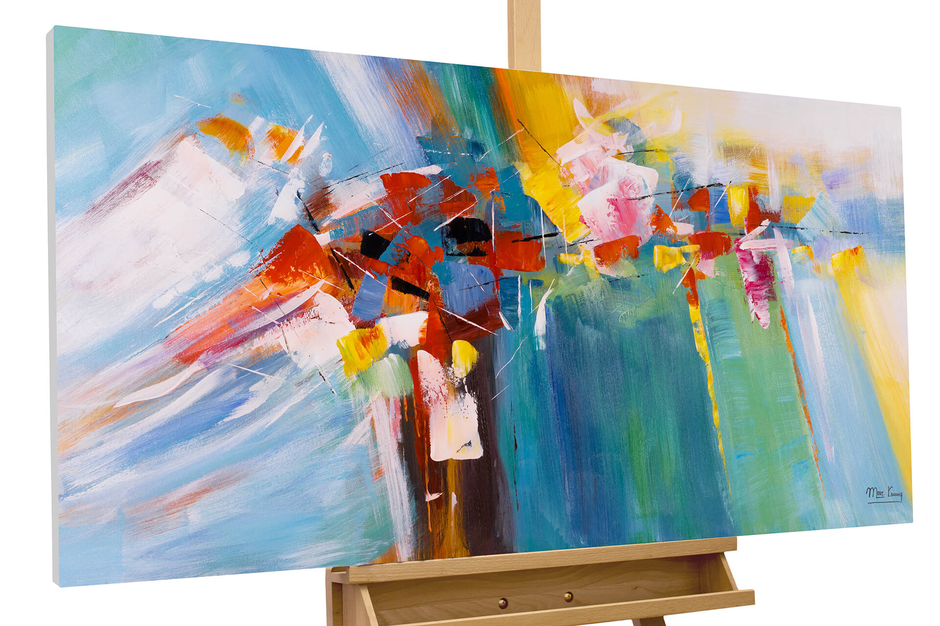 Buy acrylic painting 'Enchanting Reef' | KUNSTLOFT