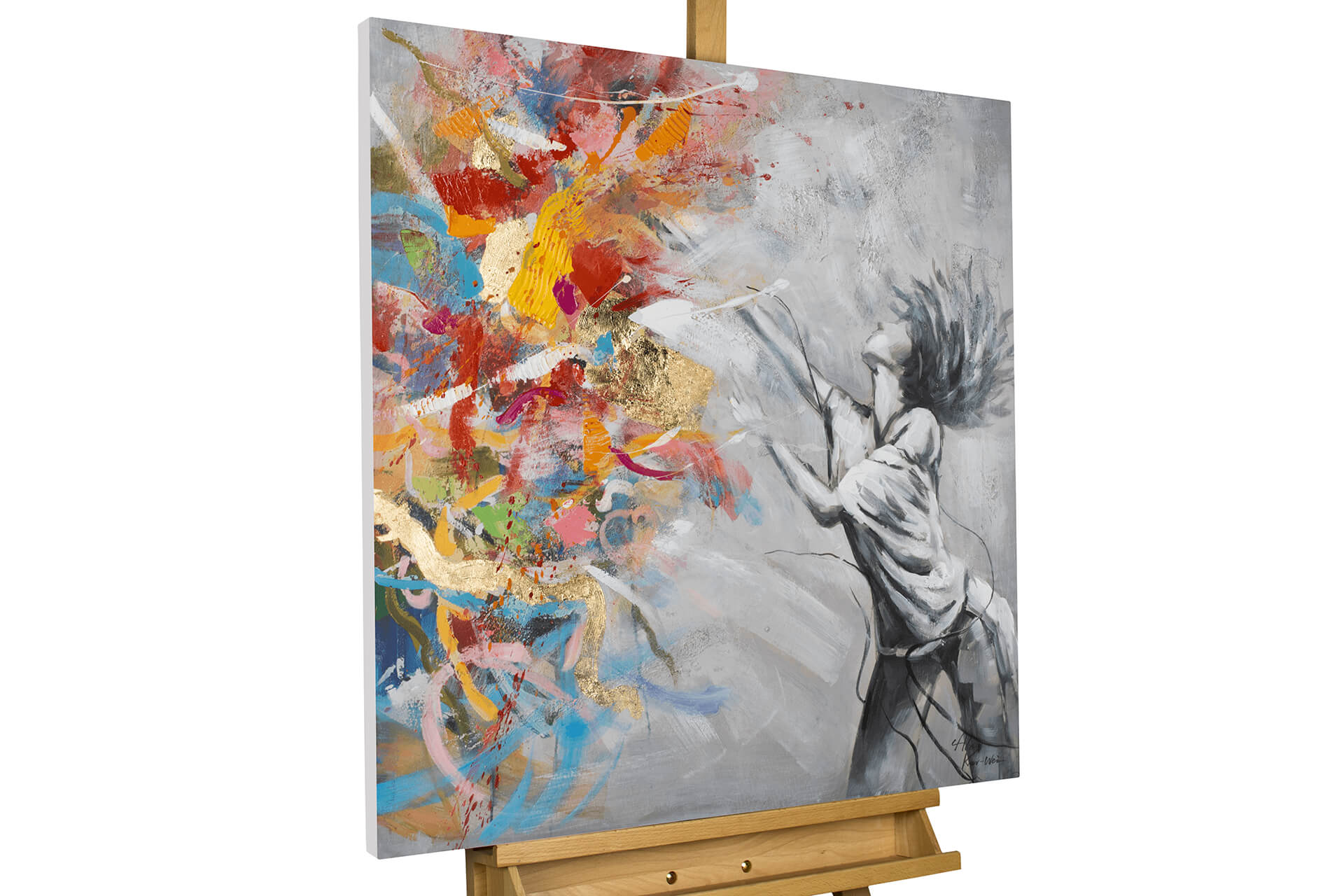 Buy acrylic painting 'Burst of Emotions' | KunstLoft