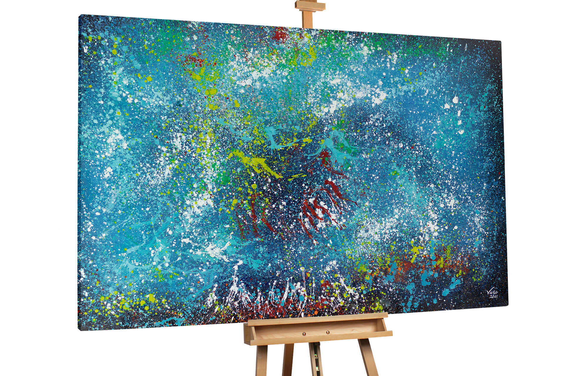 Bestil oliemaleri 'Cryptic Universe' | KUNSTLOFT