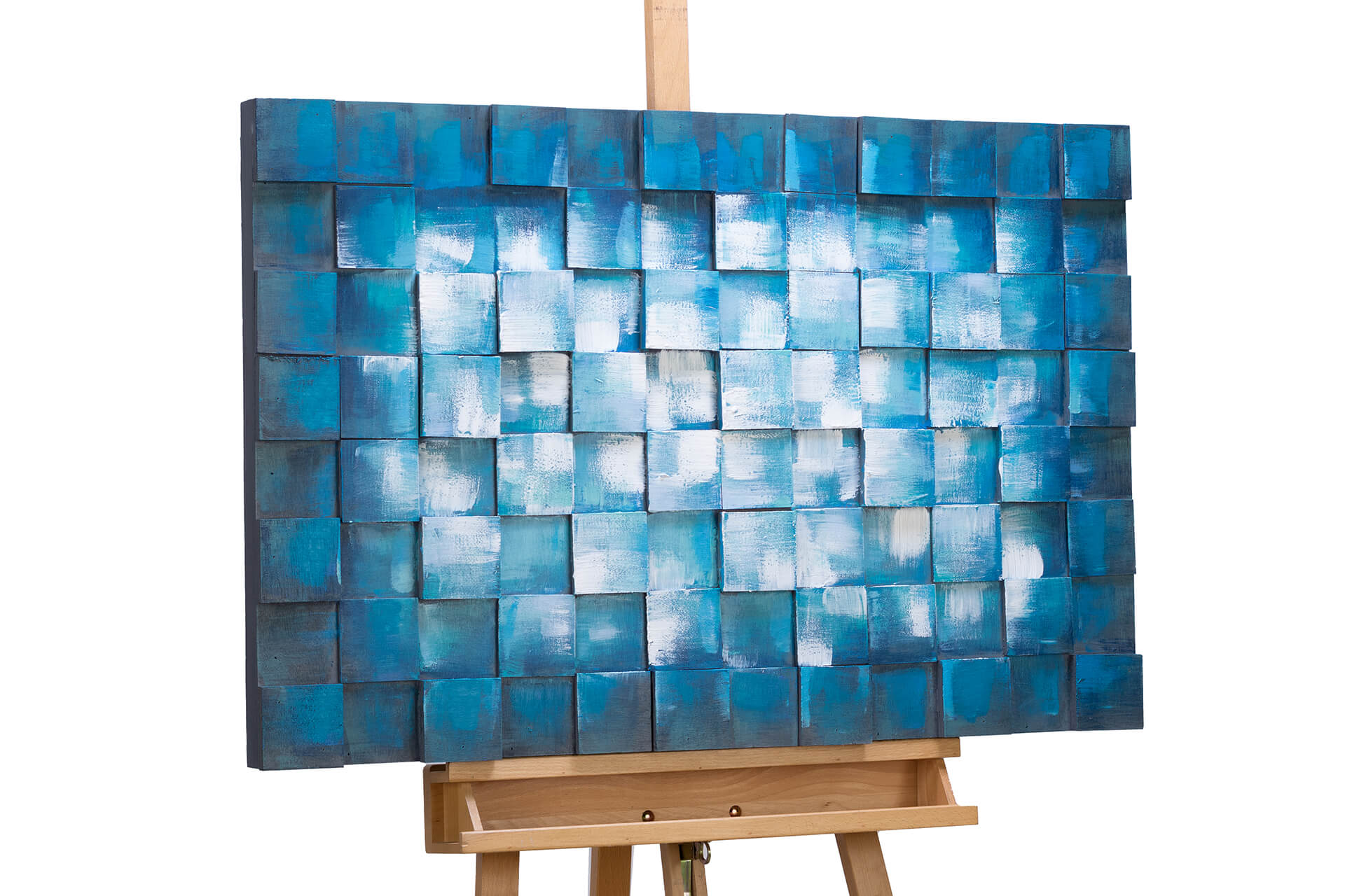 Quadro in legno 'Reflection of the Sea' ordinare | KunstLoft