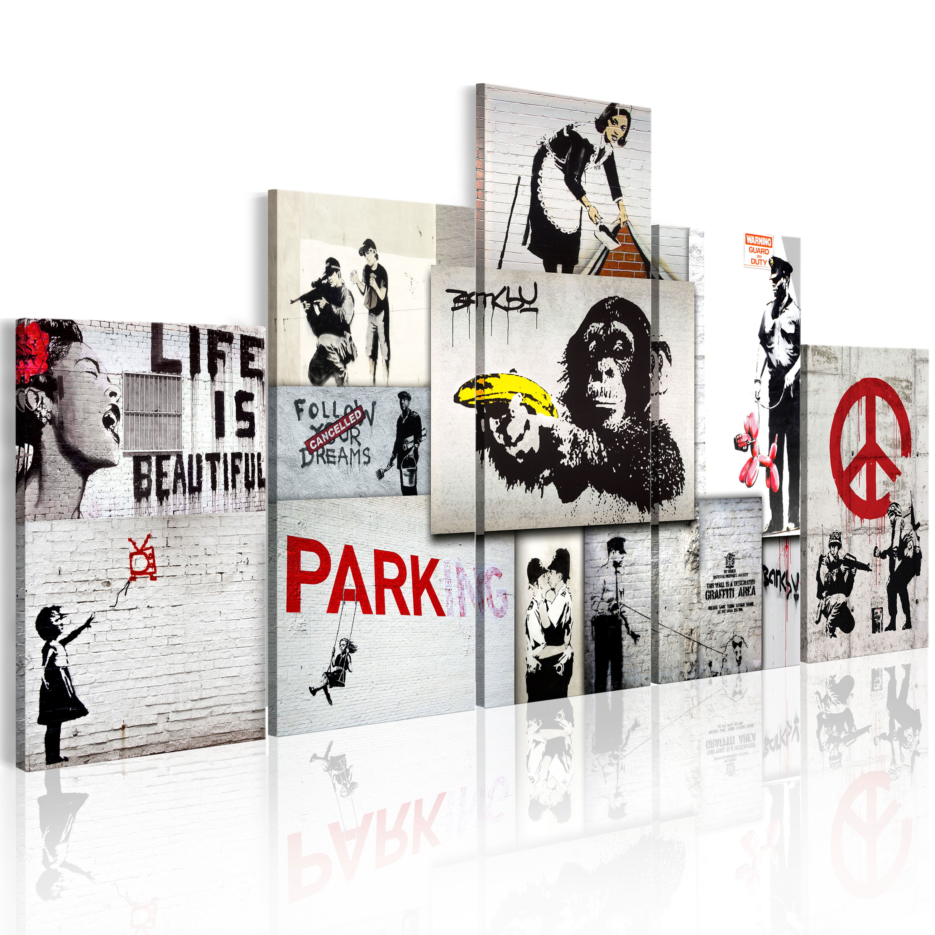 Order art print 'Street Crimes: Banksy Art' | KunstLoft