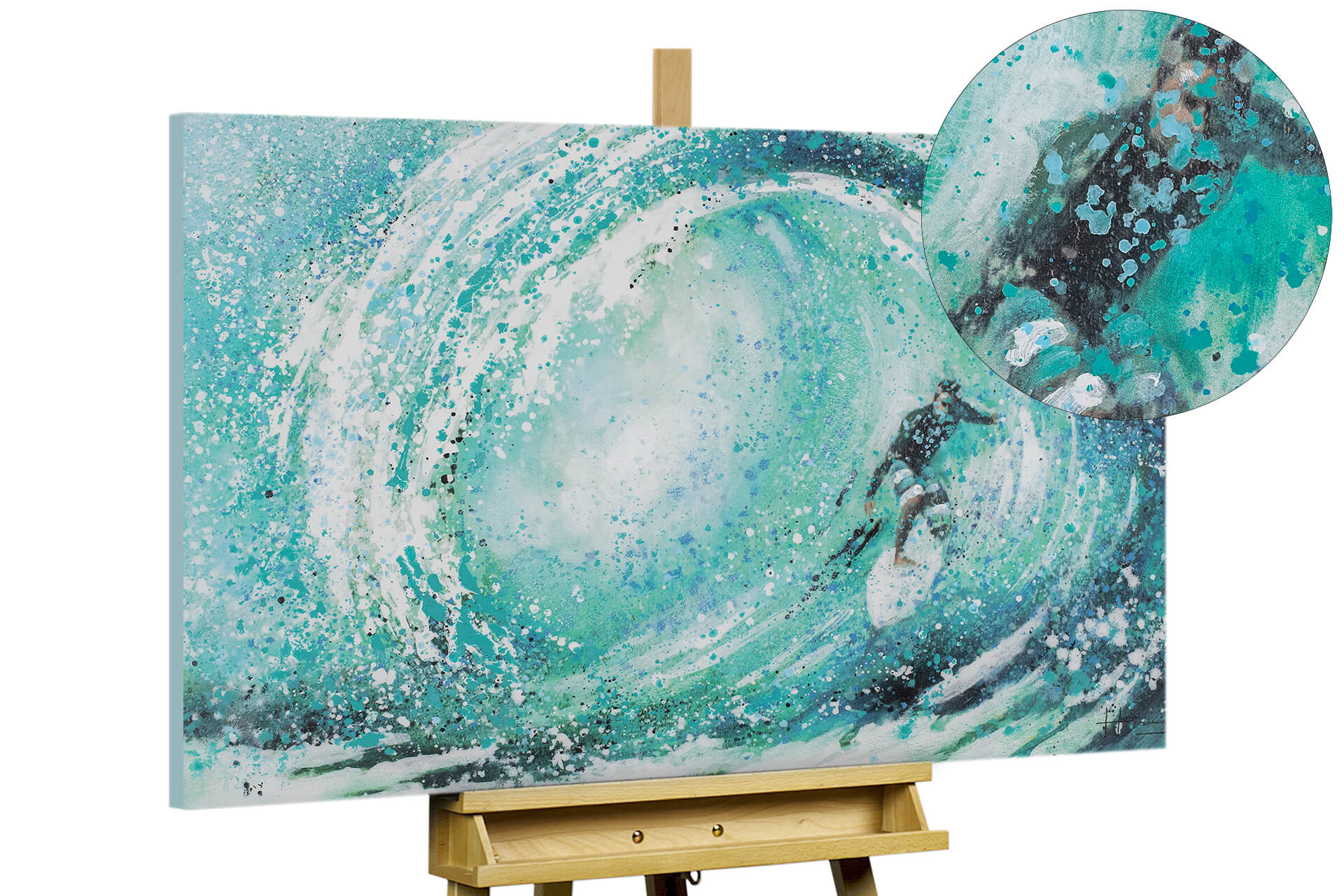 Acrylbild 'The perfect Wave' kaufen | KunstLoft