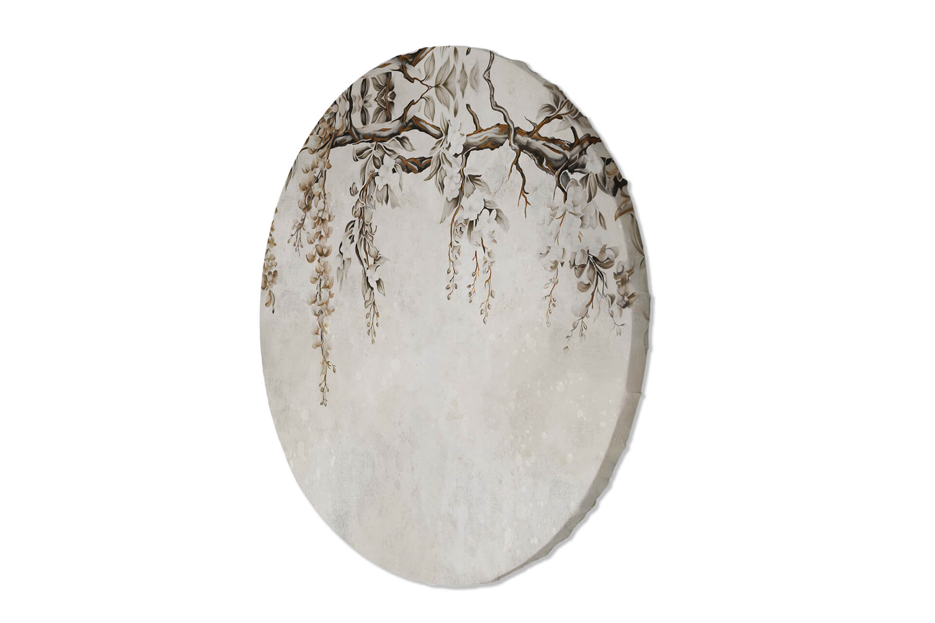 Rundes Bild 'Sunset Glow' | KunstLoft