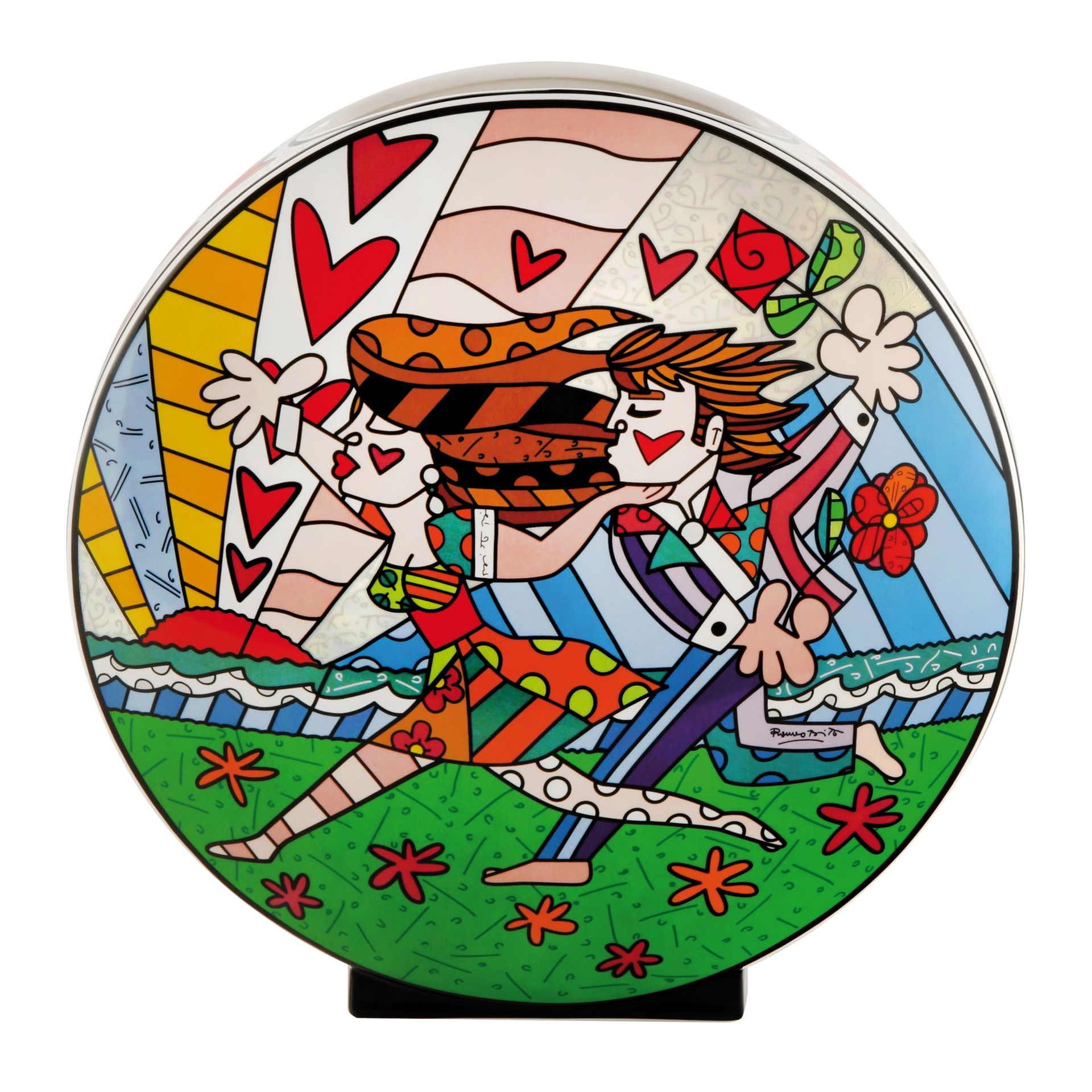 Porzellan Vase 'Falling Lovers' bestellen | KunstLoft